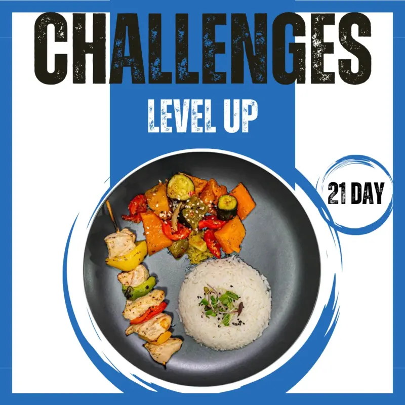 21 Day – Level Up Challenge – Fit Food 4U
